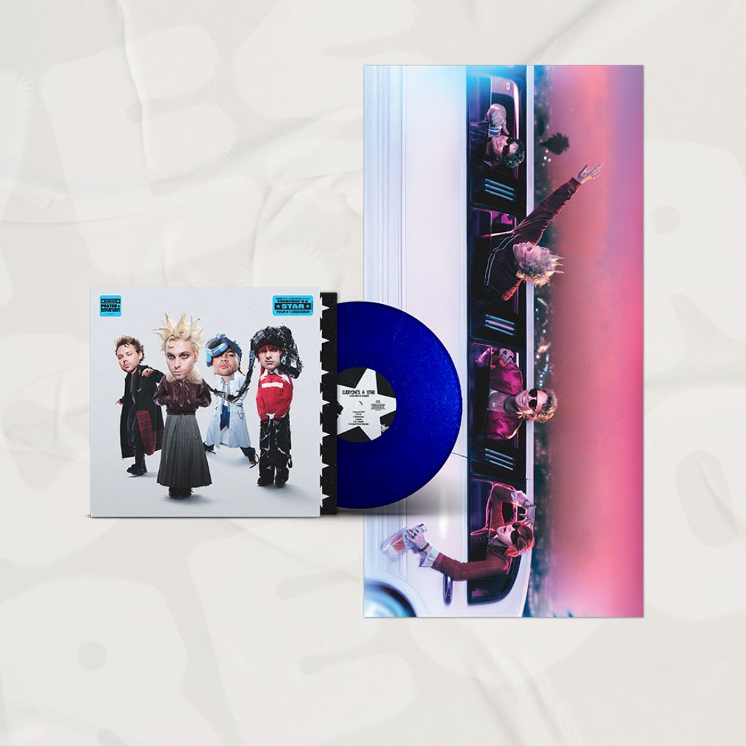 5 SECONDS OF SUMMER - Everyone’s A Star! Indie Exclusive Cobalt Glitter ...