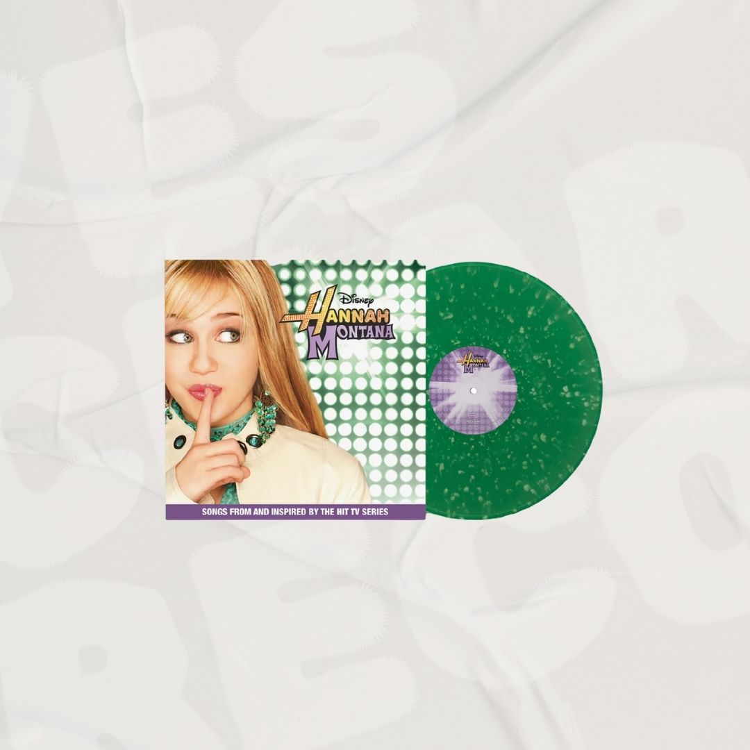 HANNAH MONTANA, MILEY CYRUS - Hannah Montana Green Splatter LP Coloured ...