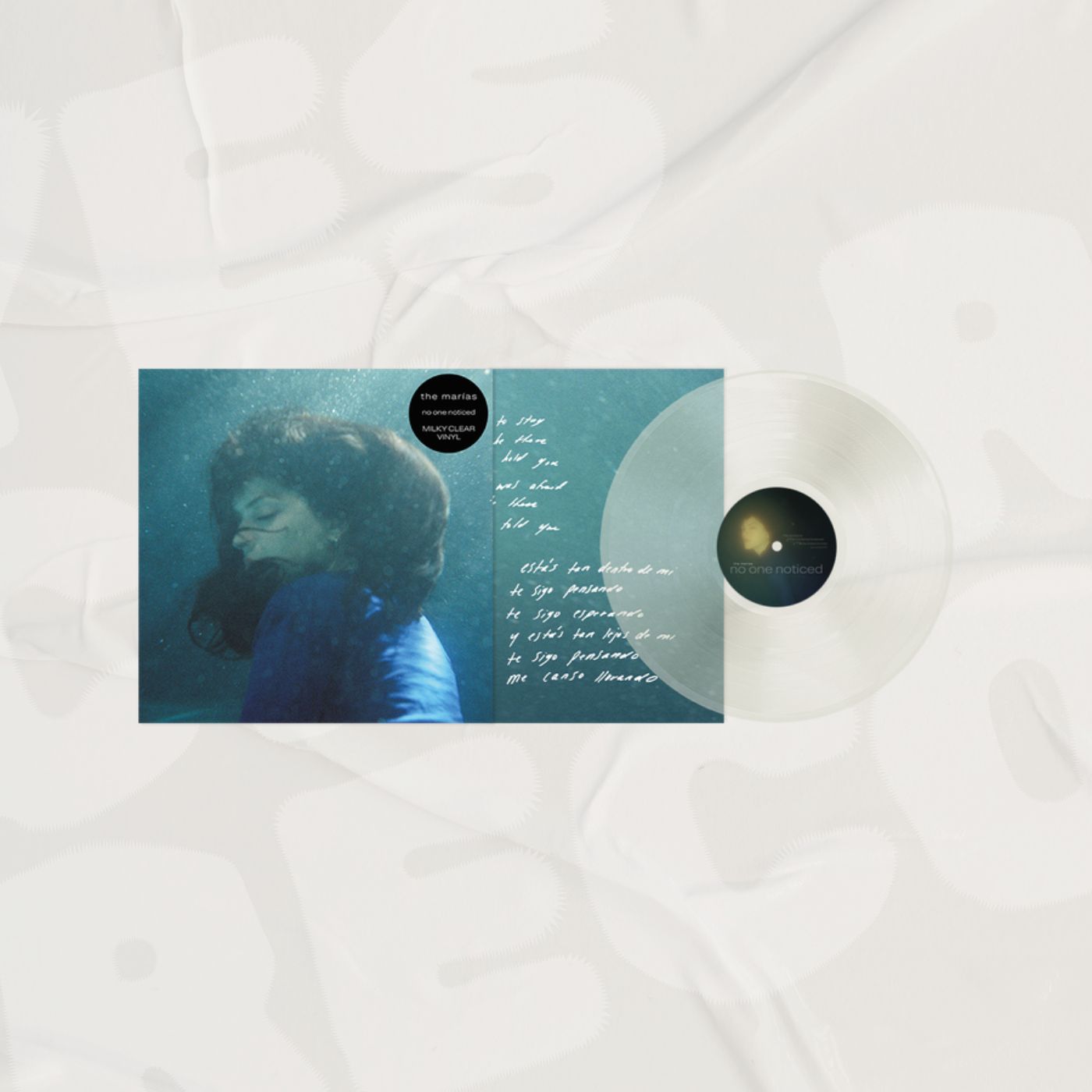The Marias - No One Noticed 10" Milky Clear EP Vinyl