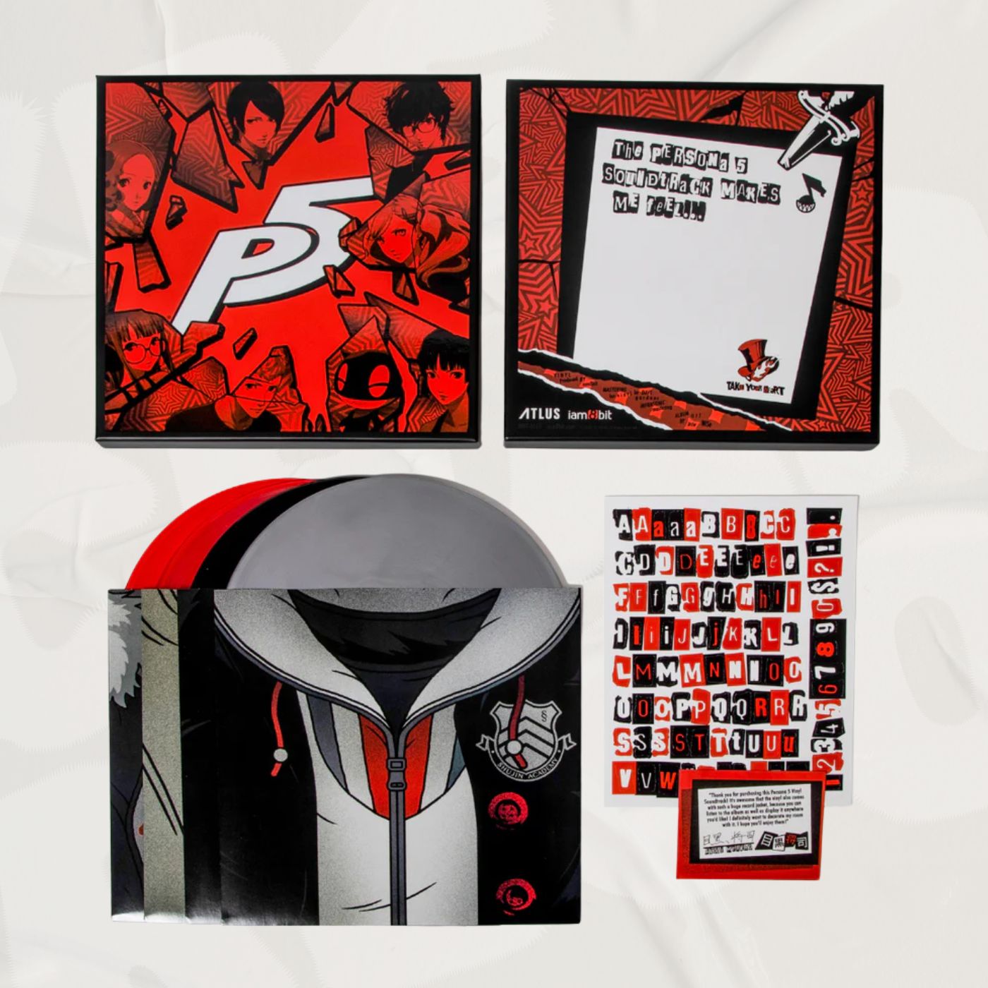 VARIOUS ARTISTS - Persona 5 Soundtrack Multicolour 4LP Coloured Vinyl ...