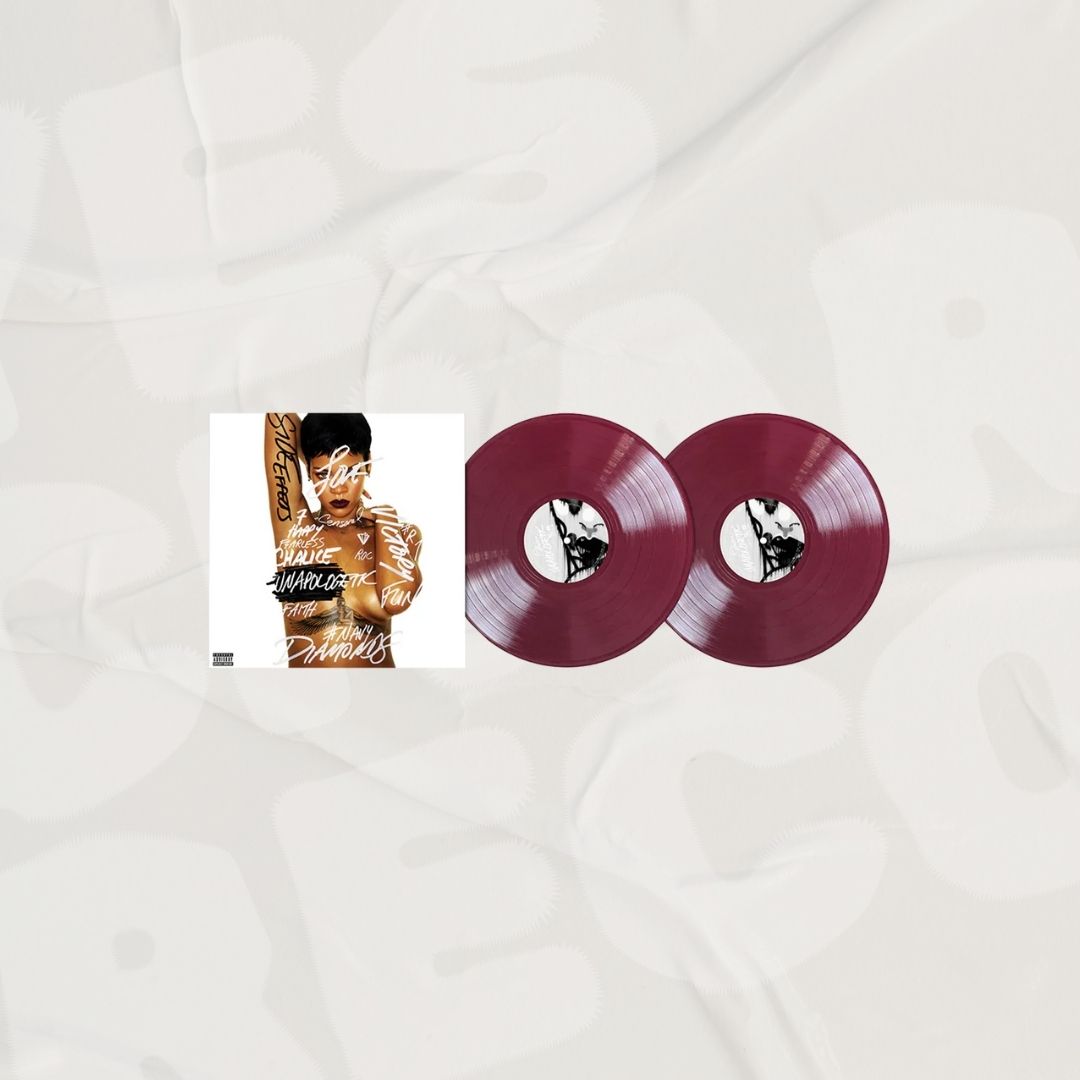 RIHANNA - UNAPOLOGETIC FRUIT PUNCH 2LP Coloured Vinyl Record