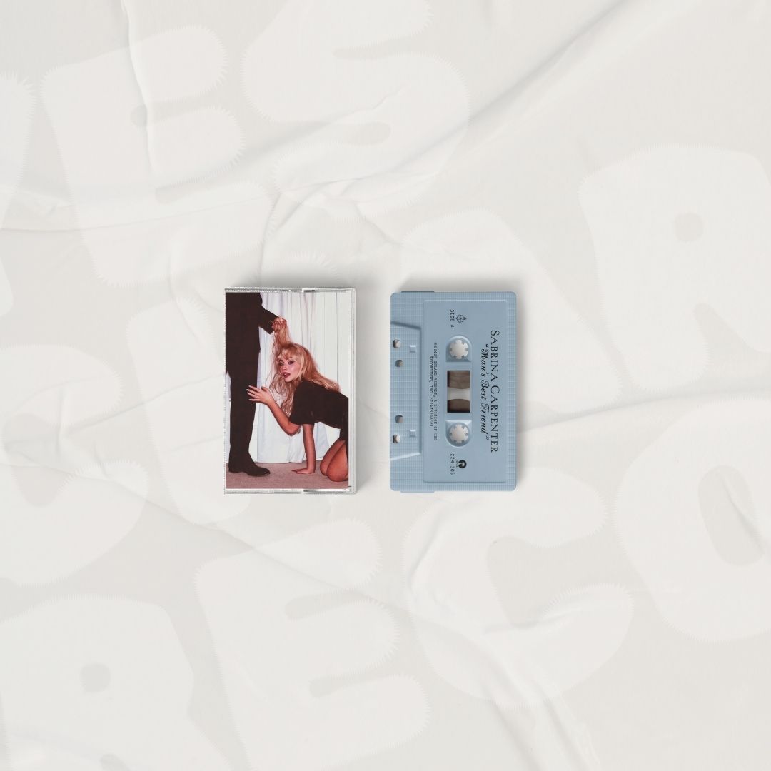 SABRINA CARPENTER - Man's Best Friend [Cassette] (Light Blue Coloured ...