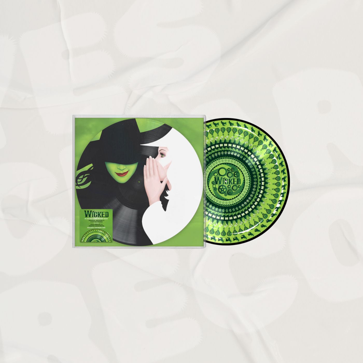 Wicked: Original Broadway Cast Recording Zoetrope Picture Disc 2LP ...