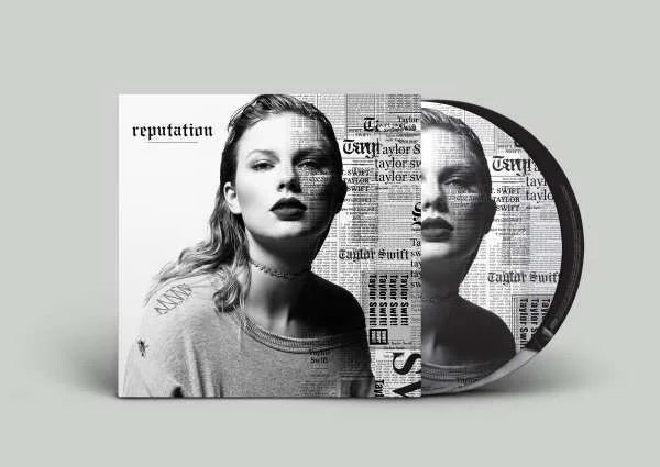 TAYLOR SWIFT - Reputation Picture Disc 2LP Coloured Vinyl Record